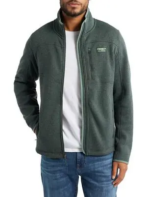 L.l.bean Sweater Fleece Jacket - Shadow Green