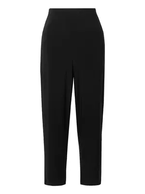 Norma Kamali Pencil Stretch-jersey Skinny Pants - Black