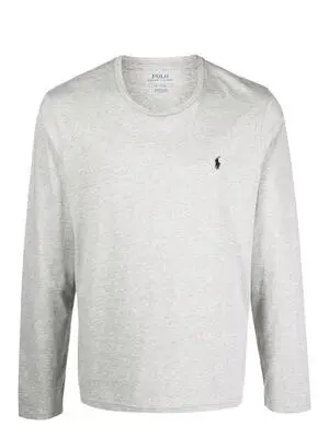 Polo Ralph Lauren Logo-embroidered T-shirt - Grey