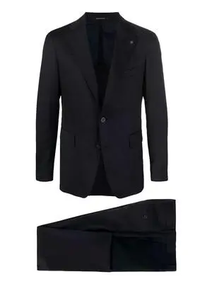 Tagliatore Single-breasted Suit - Black