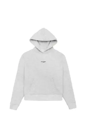 Axel Arigato Logo-print Organic Cotton Hoodie - Grey