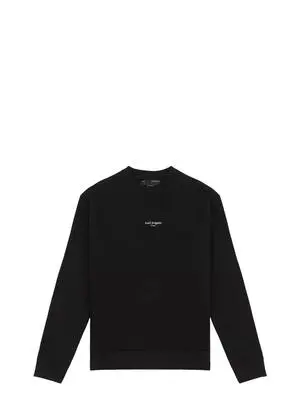 Axel Arigato Logo-print Organic Cotton Sweatshirt - Black
