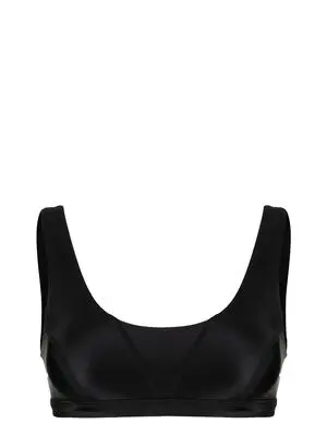 DUSKII Kate Scoop-neck Bikini Top - Black
