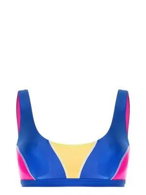DUSKII Kate Scoop-neck Bikini Top - Pink