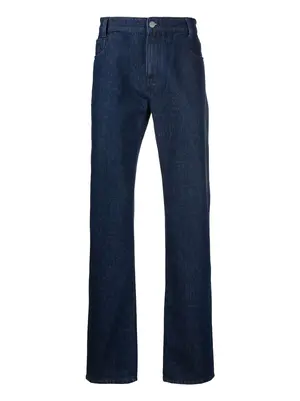 Raf Simons Bootcut Jeans - Blue