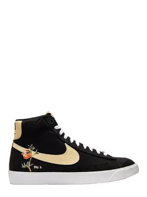 Nike Blazer Mid 77 Pomegranate Sneakers - Black