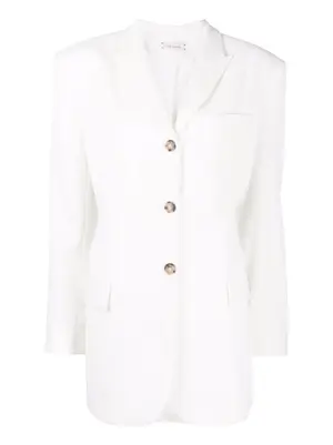 THE MANNEI Edynburg Blazer Jacket - White