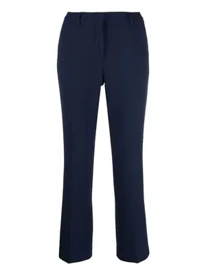L' AUTRE CHOSE Cropped Tailored Trousers - Blue