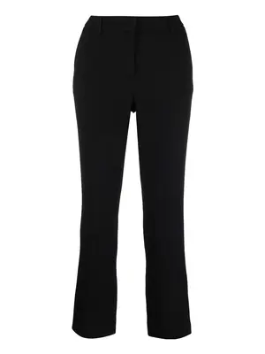 L' AUTRE CHOSE Cropped Tailored Trousers - Black