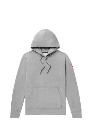 Canada Goose Huron Organic Cotton-jersey Hoodie - Gray