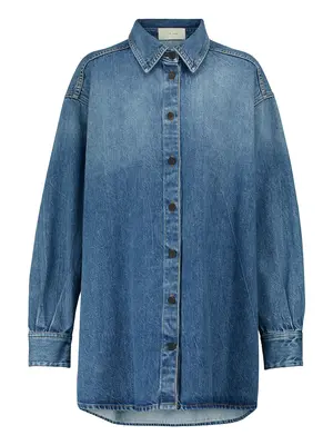 THE ROW Frannie Denim Shirt - Blue