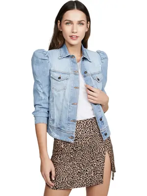 Retrofete Ada Jacket - Light Blue Stone