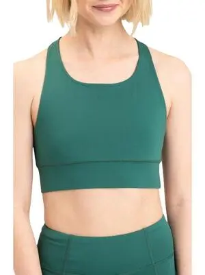 THREADS 4 THOUGHT Strappy Sports Bra Cypress