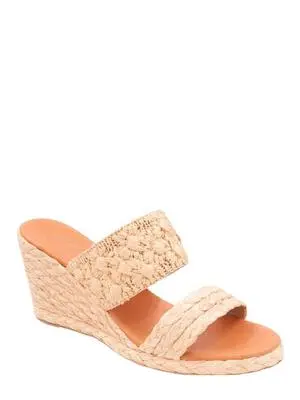 Andre Assous André Assous Nolita Wedge Slide Sandal Natural