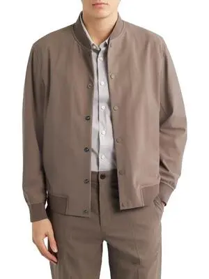 Theory Murphy Precision Bomber Jacket - Morel