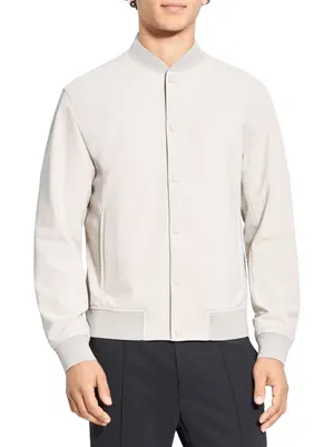 Theory Theory Murphy Precision Bomber Jacket Putty