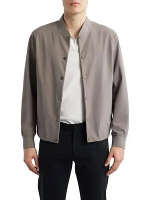 Theory Murphy Precision Bomber Jacket - Sidewalk