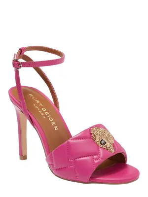 Kurt Geiger Kurt Geiger London Kensington Slide Sandal Bright Pink