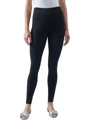 ATM Anthony Thomas Melillo Modal Rib High Waisted Legging - Black