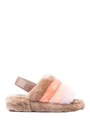 UGG Logo-print Strap Sandals - Brown