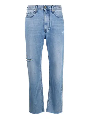 Jacob Cohen High-rise Boyfriend Jeans - Blue