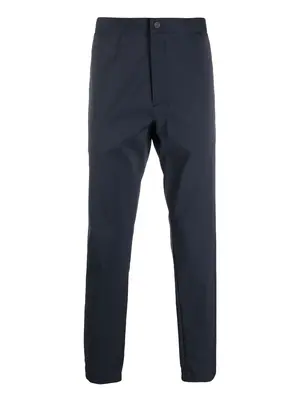 Theory Mid-Rise Tapered Trousers Blue