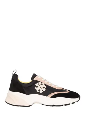 Tory Burch Good Luck Low-top Sneakers - Black