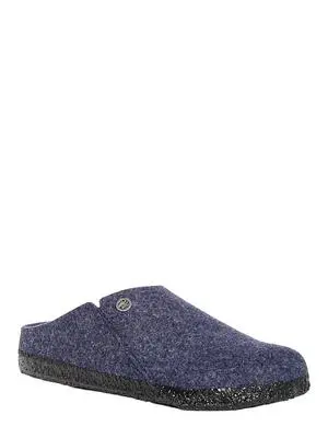 BIRKENSTOCK Zermatt Shearling Clogs Blue