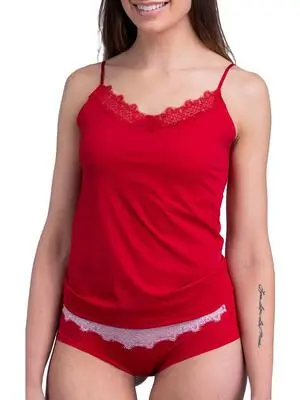 Uwila Warrior Soft Seamless Camisole - Jester Red