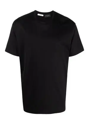 LOW BRAND Round-neck Cotton T-shirt - Black