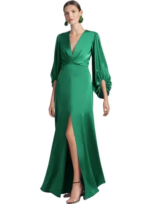 Sachin & Babi Jenny Gown - Green