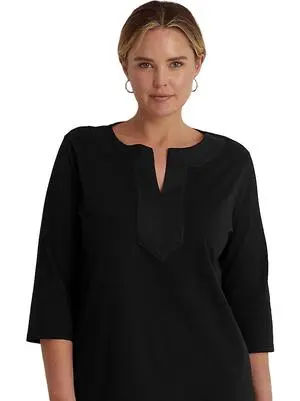 Ralph Lauren Cotton Tunic - Black