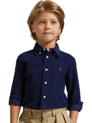 Ralph Lauren Cotton Corduroy Shirt - Newport Navy