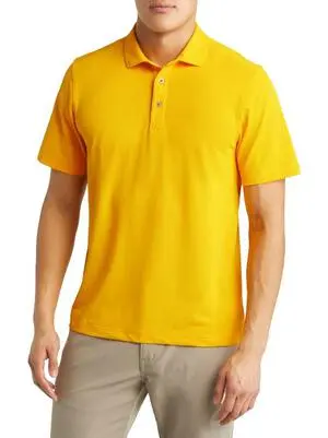 Cutter & Buck Virtue Piqué Recycled Blend Polo - College Gold
