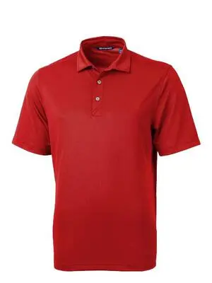 Cutter & Buck Virtue Piqué Recycled Blend Polo Red