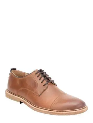 WARFIELD & GRAND Clement Cap Toe Derby - Cognac
