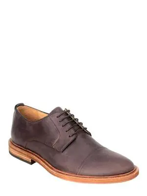 WARFIELD & GRAND Warfield & Grand Clement Cap Toe Derby Dark Brown