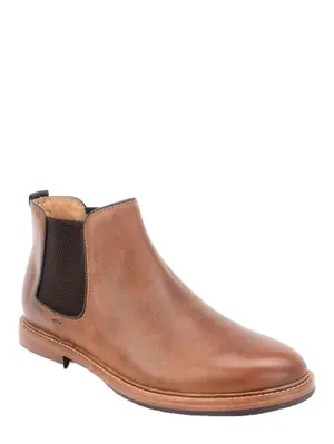 WARFIELD & GRAND Warfield & Grand Davis Chelsea Boot Cognac