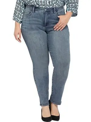 NYDJ Sheri Slim Straight Leg Jeans - Playlist