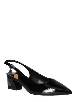 J. Reneé Shayanne Pointed Toe Slingback Pumps - Black