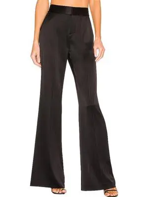 Alice + Olivia Dylan Wide Leg Pant - Black