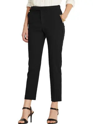 Ralph Lauren Ralph Lauren Straight Ponte Pant Polo Black