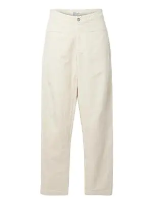 ÊTRE The Franco Straight-leg Cotton-twill Pants - Neutrals