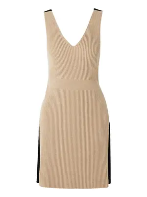 LOEWE LOEWE Backless Ribbed Wool Tunic