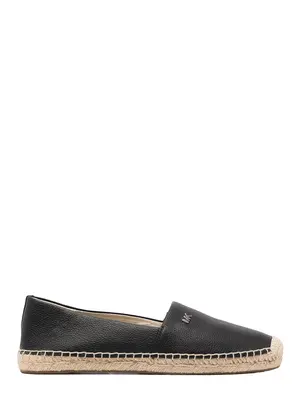 Michael Kors Michael Kors Kendrick Leather Espadrilles Black