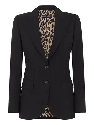 Dolce & Gabbana Single-breasted Blazer - Black