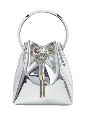 JIMMY CHOO Bon Bon Mini Bag - Silver