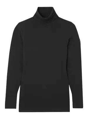 Fusalp Alisier Ii Modal-blend Turtleneck Top Black