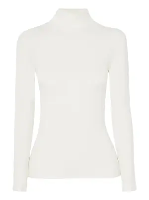 Fusalp Alisier Ii Modal-blend Turtleneck Top White