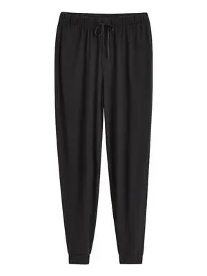Cuyana Organic Pima Tapered Pant Black